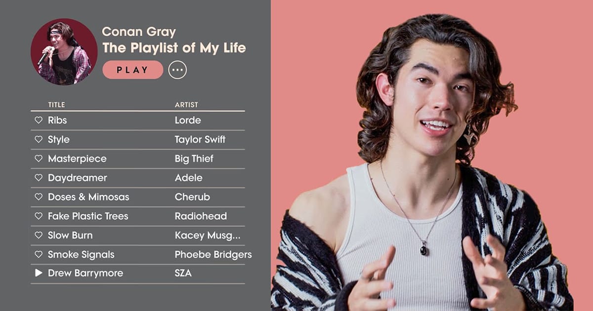 WATCH: Conan Gray Makes The Ultimate Playlist of His Life
